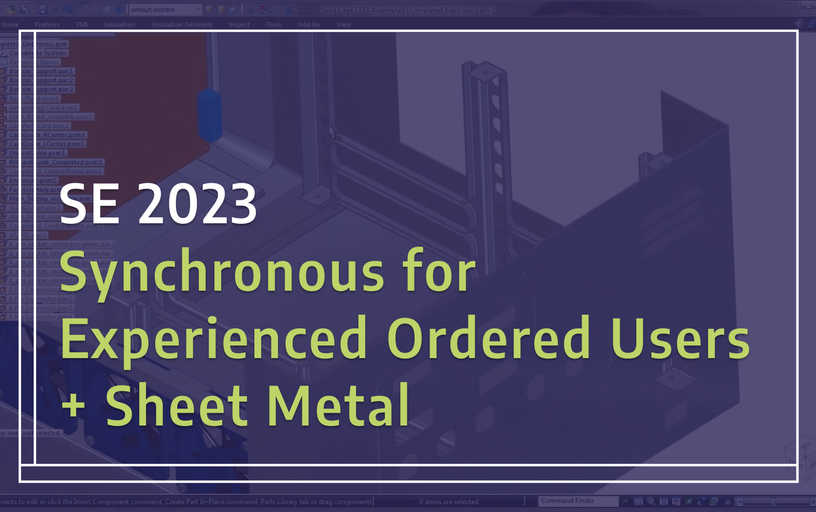 Solid Edge 2025 - Fundamentals by Designfusion